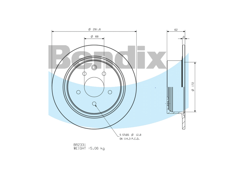BR2331 | Bendix Brakes