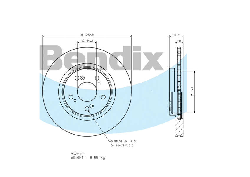BR2510 | Rem BENDIX