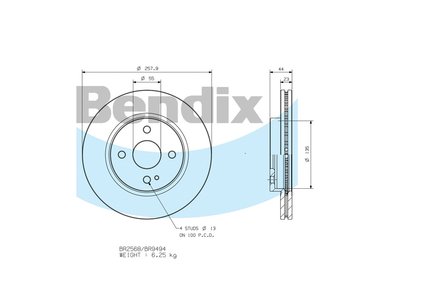 BR9494 | Bendix Brakes