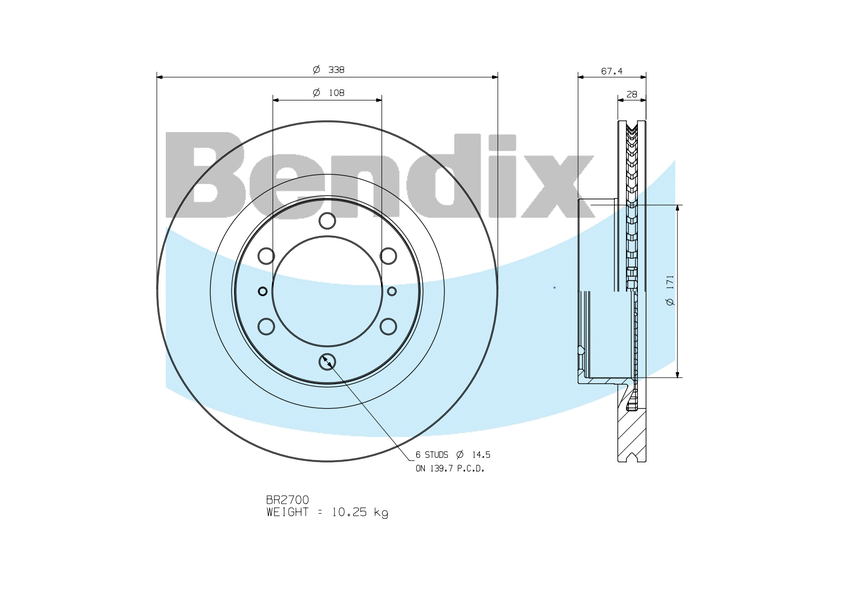 BR2700 | Bendix Brakes