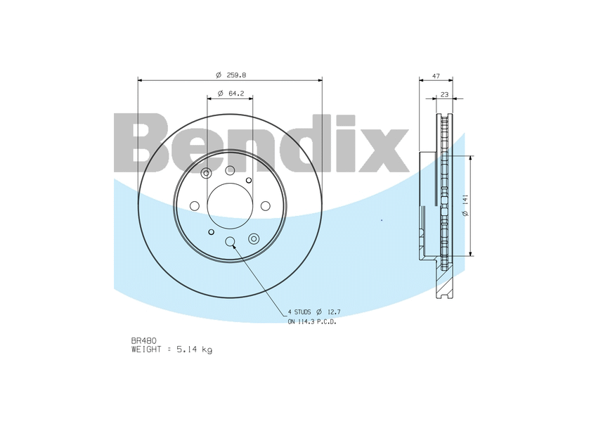 BR480 | Bendix Brakes