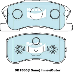 DB1380 | Bendix Brakes