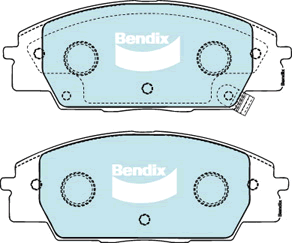 DB1452 Brake Pad Set | Bendix Brakes
