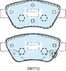 DB1712 | Bendix Brakes