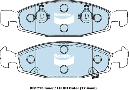 DB1715 | Bendix Brakes