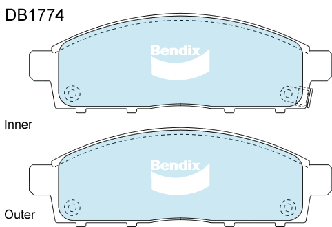DB1774 | Bendix Brakes