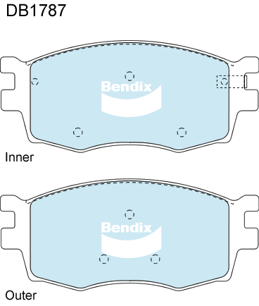 DB1787 | Bendix Brakes