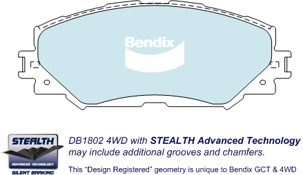DB1802 | Bendix Brakes