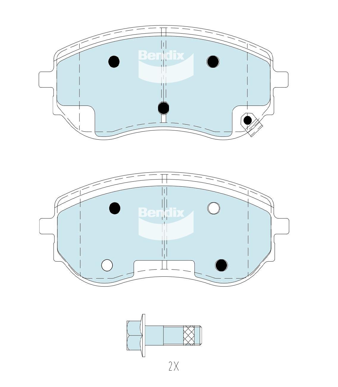 DB2616 | Bendix Brakes