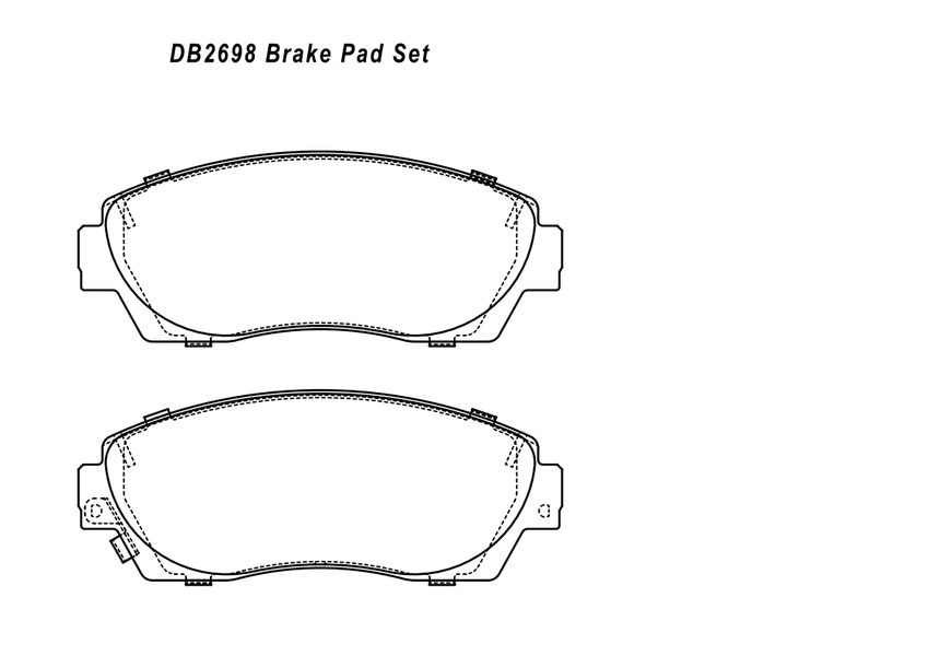 DB2698 | เบรค Bendix
